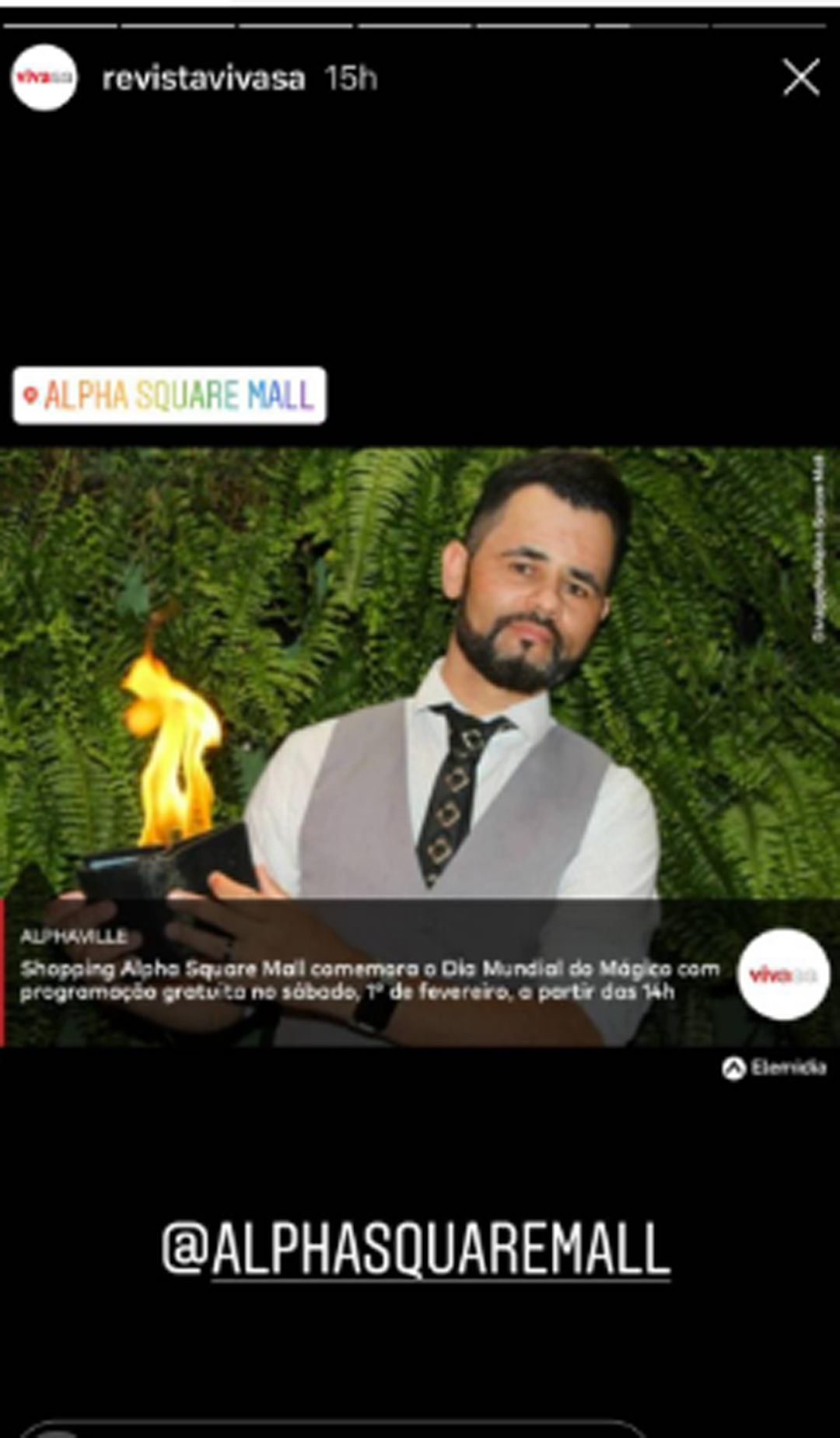 Instagram Revista Viva S/A - infato comunicação